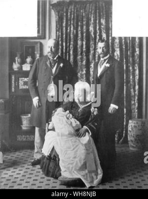Queen Victoria - four generations Stock Photo - Alamy