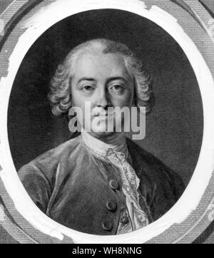 Portrait van Claude -Adrien Helvétius, Gottlob August Lieb, 1756 - 1819 ...