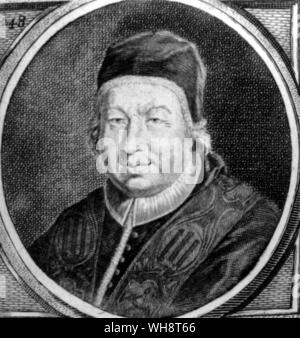 Pope Benedict XIV, 1675 – 1758, oil painting by French artist Pierre ...