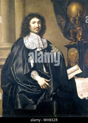 Portrait of Jean-Baptiste Colbert, Jean Baptiste Colbert. (title on ...