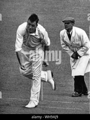 A V Bedser Stock Photo - Alamy