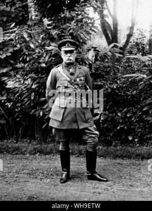 Field Marshall Sir John French, Commander-in-Chief, British ...