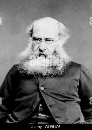 Anthony Trollope (1815-82). English noveliSt Portrait. Image taken from ...