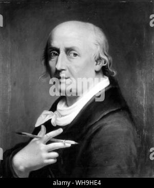 This portrait by Johann Heinrich Wilhelm Tischbein shows the German ...