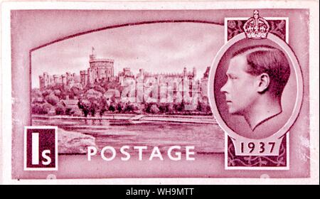 Projected Stamp Issues of King Edward VIII 1937 Stock Photo - Alamy