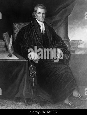 LAW: John Marshall, Chief Justice U S Supreme Court, antique print 1907 ...