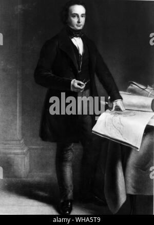 ISAMBARD KINGDOM BRUNEL - English engineer and inventor (1806-59) in ...