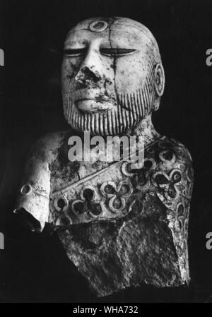 Bearded priest from Mohenjodaro c 1500 BC. Indus Valley Stock Photo - Alamy