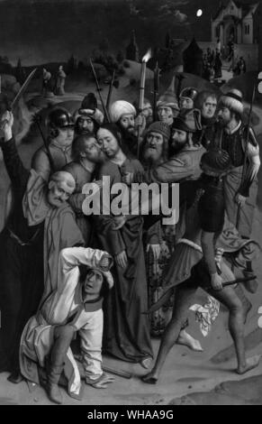 The Betrayal of Christ Stock Photo - Alamy