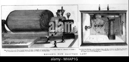 Thomas Edison's Menlo Park Laboratory in New Jersey, photographed on ...