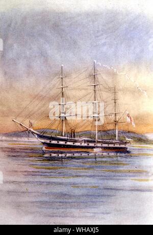 HMS Challenger 19th century expedition: Three Tahitian princesses ...