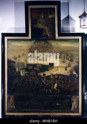 THE SPANISH ARMADA Queen Elizabeth at Tilbury to review her forces Date ...