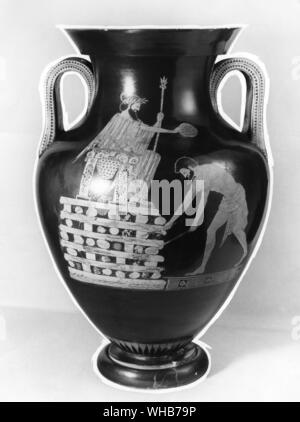 Croesus, last king of Lydia from c560 BC. Defeated and imprisoned by ...