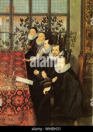 The Somerset House Conference 19 August 1604 Stock Photo - Alamy