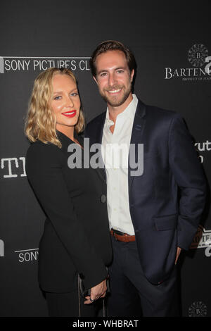(L-R) Annie Starke and Husband Marc Albu at "The Wife" Los Angeles ...