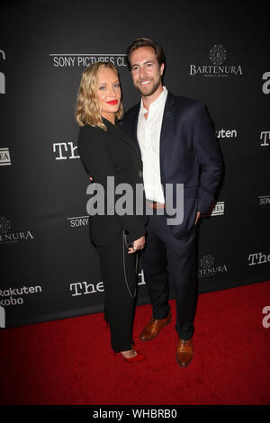 (L-R) Annie Starke and Husband Marc Albu at "The Wife" Los Angeles ...