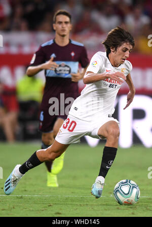 Bryan Gil of Sevilla FC during the match between Sevilla FC vs FC ...