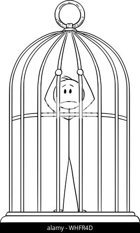 Cartoon of Man or Businessman Trapped in Deep Hole and Saved by ...