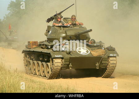 The M24 Chaffee is an WWII light tank that continued its service in the ...