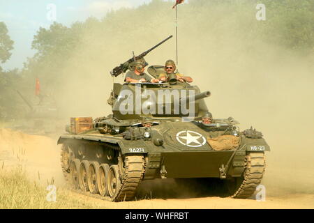 The M24 Chaffee is an WWII light tank that continued its service in the ...