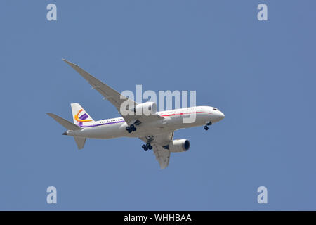 Deer Jet - Boeing 787-8 Dreamliner airplane Stock Photo - Alamy