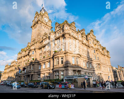 Scottish Baronial style architecture, Hamilton, Scotland Stock Photo ...