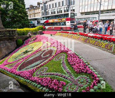 Famous historic oldest floral clock celebrates Save the Children ...