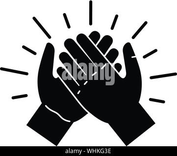 Brotherhood handshake icon, simple style Stock Vector Image & Art - Alamy