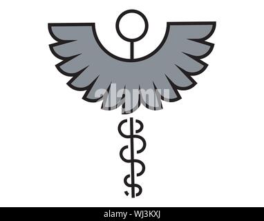 DNA helix icon. Symbol of genome structure. Black silhouette shape ...