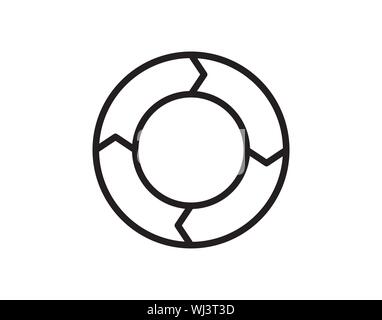 Pie Chart Icon Stock Vector Image & Art - Alamy