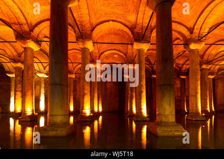 The Basilica Cistern ("Sunken Palace", or "Sunken Cistern"), is the ...