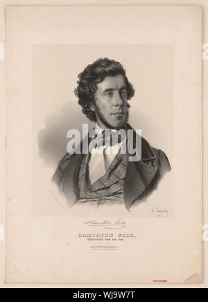 Hamilton Fish, representative from New York / drawn from life on stone ...
