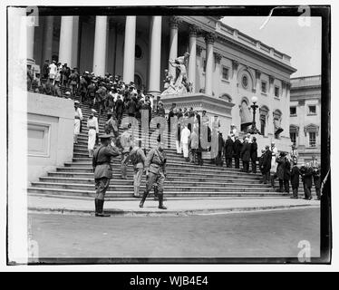 The funeral of Warren G. Harding, the 29th President of the United ...