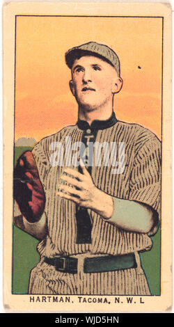 Hartman, Tacoma Team, baseball card portrait Stock Photo - Alamy