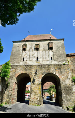 The Tailors' Tower (Romanian: Turnul Croitorilor) in the medieval town ...