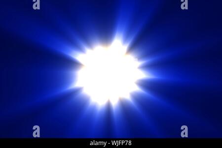 abstract sun or explosion background with copyspace for text message ...
