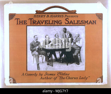 Henry B. Harris presents The traveling salesman a comedy by Stock Photo ...