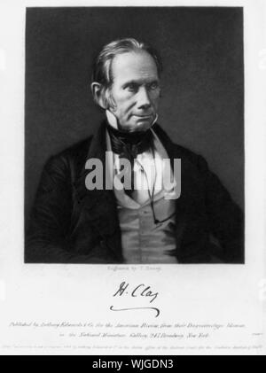 Henry Clay (1777- 1852) was an American statesman, U.S. congressman ...