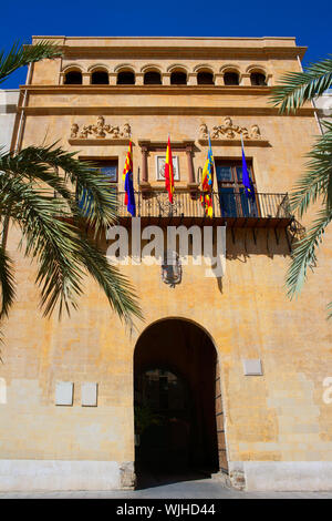 Elche Elx Alicante Ayuntamiento city town hall Valencian Community of ...
