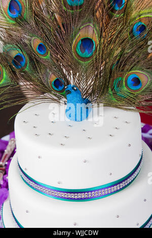 Themed wedding cake Stock Photo - Alamy