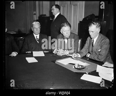 A photograph of Hiram Johnson and William E. Borah, two prominent ...
