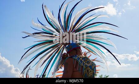 Mexica Yolotl, a Minneapolis-based traditional Aztec dance group that ...