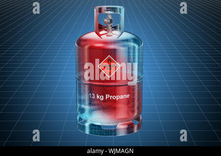 Visualization 3d cad model of tank car, blueprint. 3D rendering Stock ...