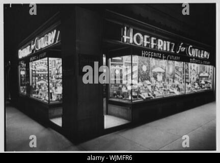 Hoffritz for Cutlery, business in New York City Stock Photo - Alamy