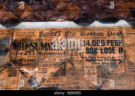 Interior of Paper House in Rockport,Massachusetts Stock Photo - Alamy