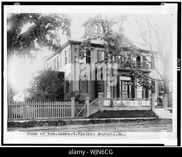James G. Blaine, Maine 19th Century Mathew Brady, Quartermaster, and ...