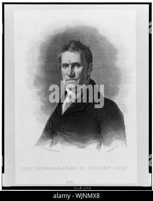 Hon. Cadwallader D. Colden Esqr. - Painted by Waldo & Jewett ; Eng by A ...