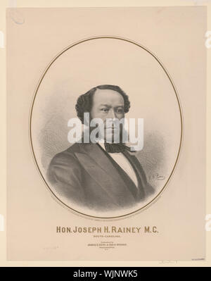 Joseph H. Rainey was the first African American elected to the U.S ...
