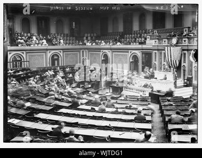 House in session, May 1911 Stock Photo - Alamy