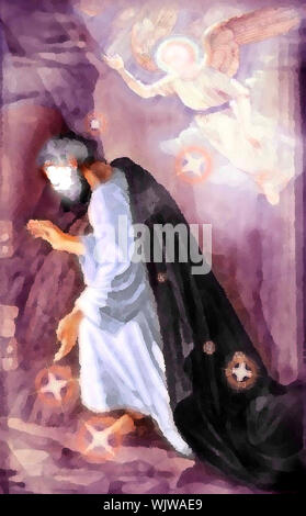 The Angel Gabriel and Muhammad Stock Photo - Alamy